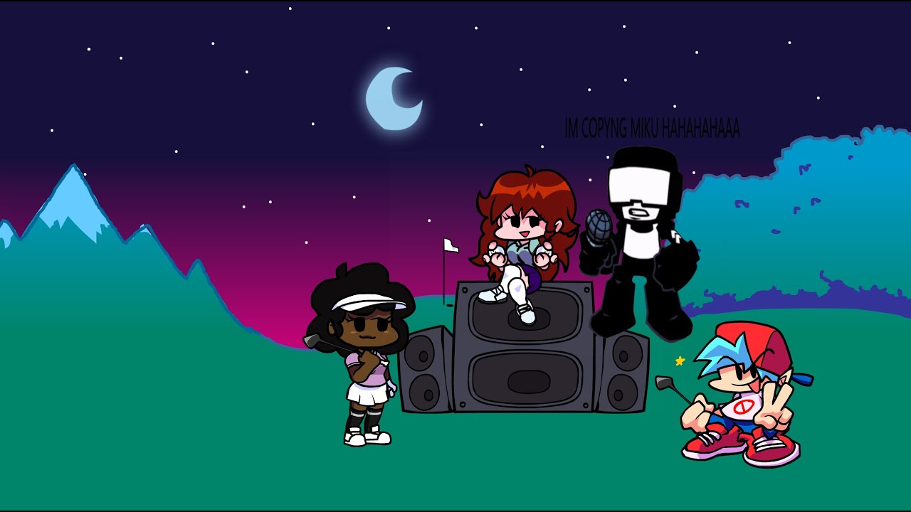 fnf golf mod but its tankman - YouTube