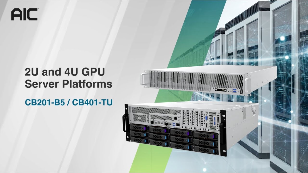AIC GPU Servers - YouTube