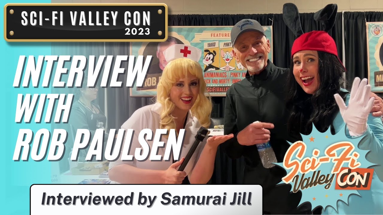 Rob Paulsen interview at Sci-Fi Valley Con 2023 - YouTube