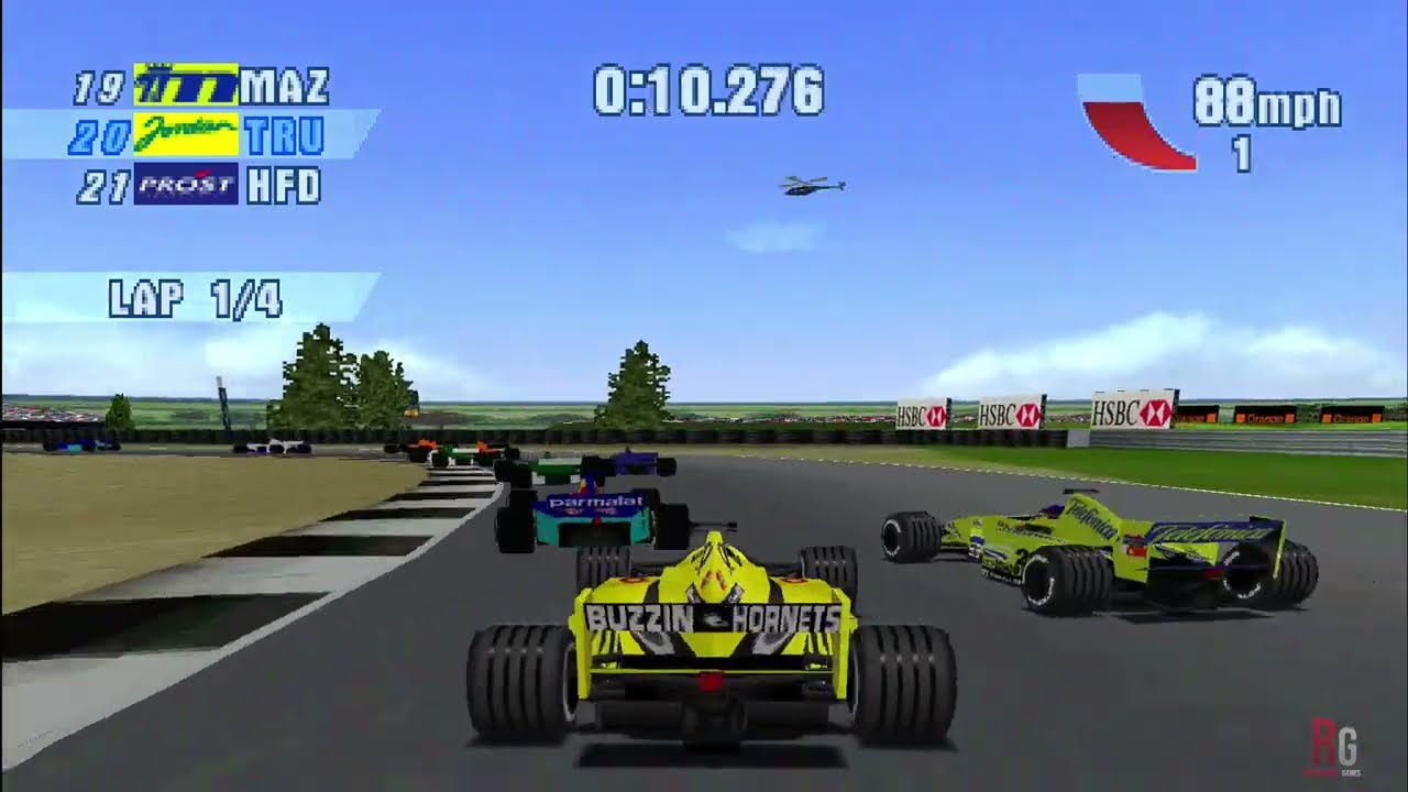 F1 CHAMPIONSHIP 2000 | GAMEPLAY | DUCKSTATION | PS1 - YouTube