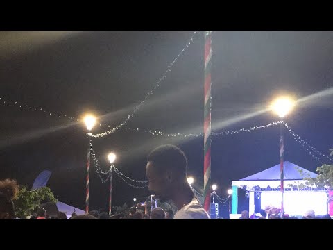Lighting of the Christmas tree in Montego Bay - YouTube