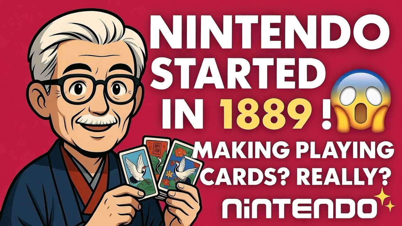 Nintendo was founded in 1889 as a Playing Card Company #nintendo # ...
