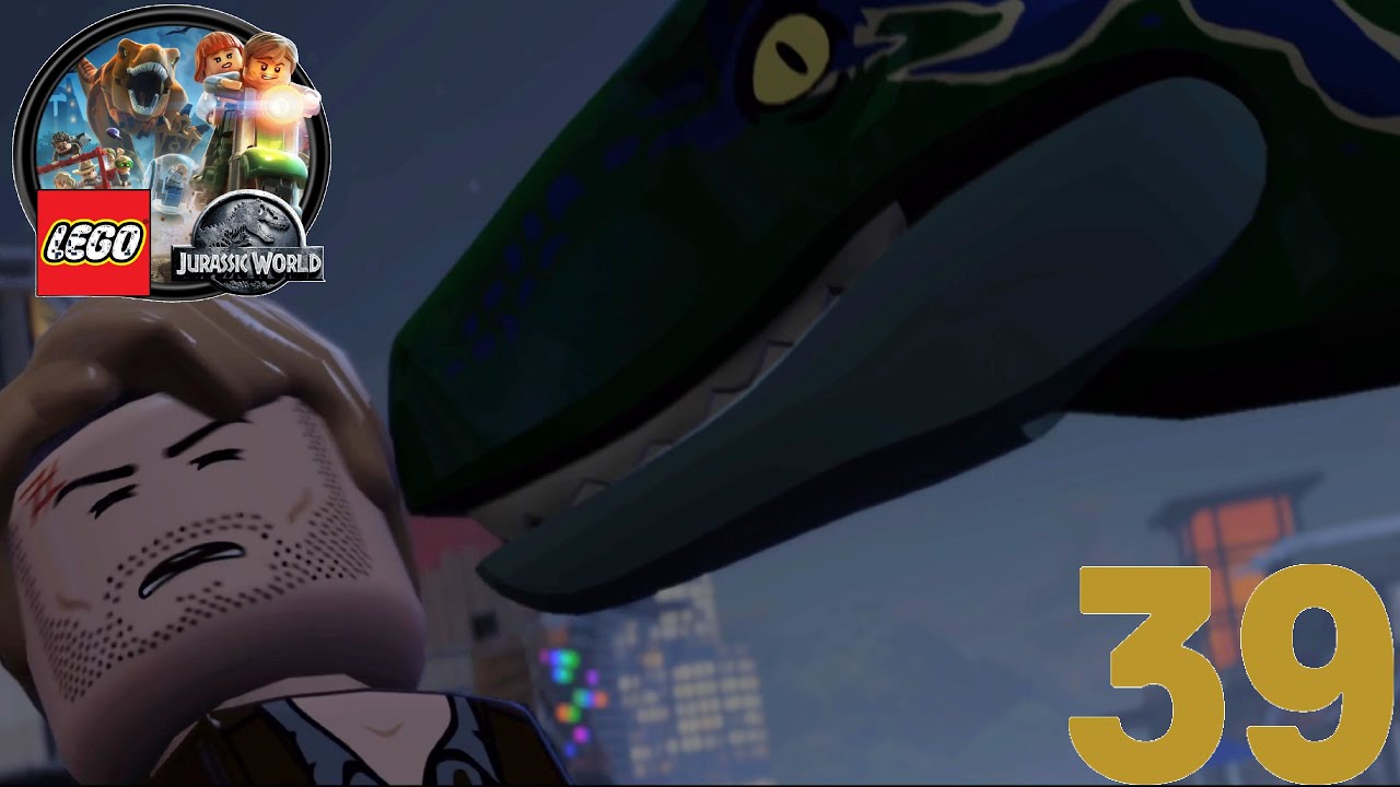 LEGO Jurassic World Blind Walkthrough #39 - "Main Street Showdown ...