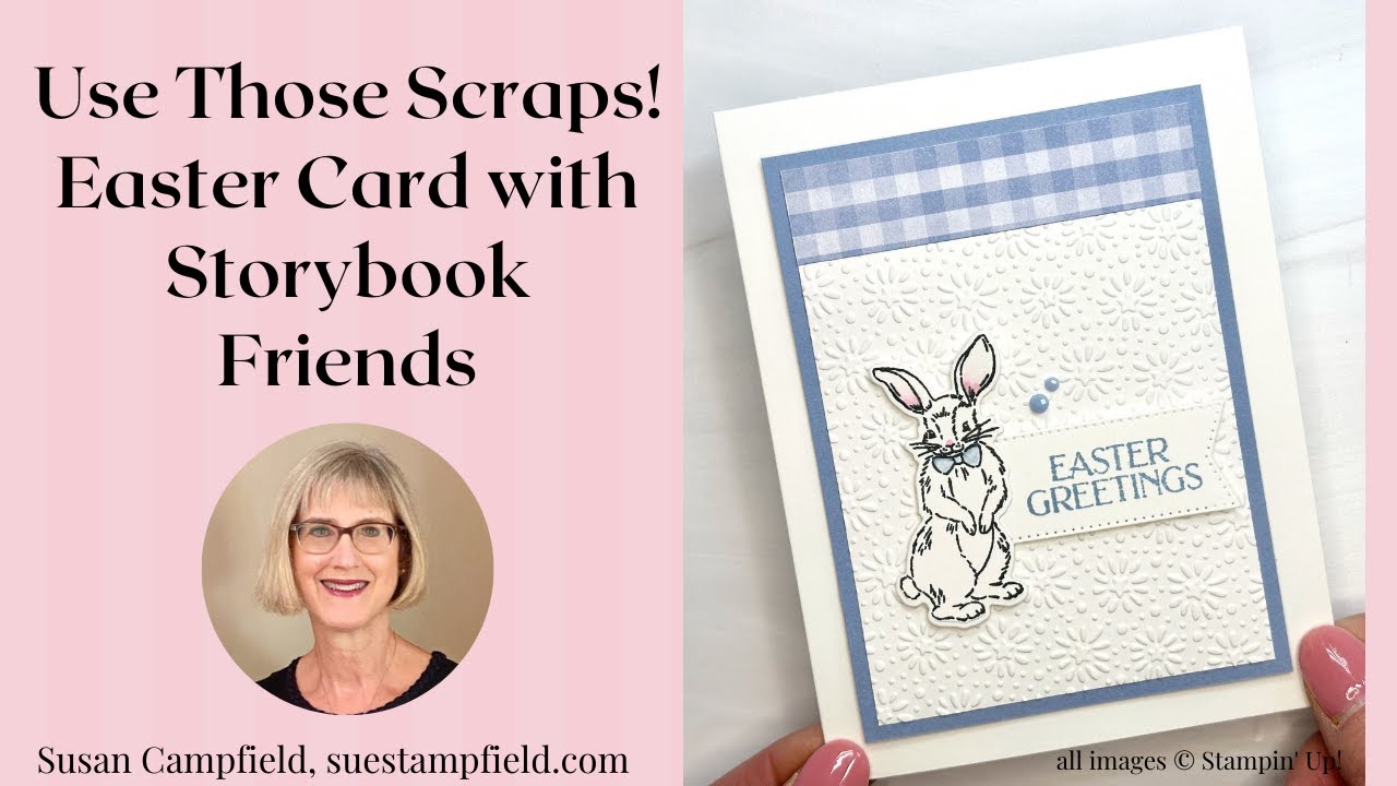 Use Up Those Pretty Paper Scraps for This Easy Card Layout! - YouTube