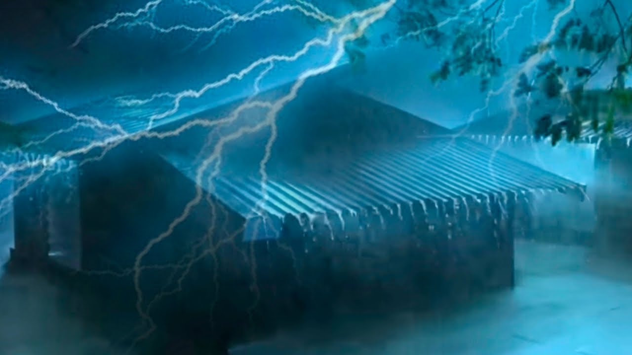 Epic THUNDER Rumbling , Beat Insomnia to Easy Sleep by Rainfall Sounds ...