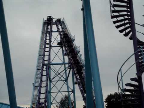zoomerang at lake compounce , viedoed from outside the ride - YouTube