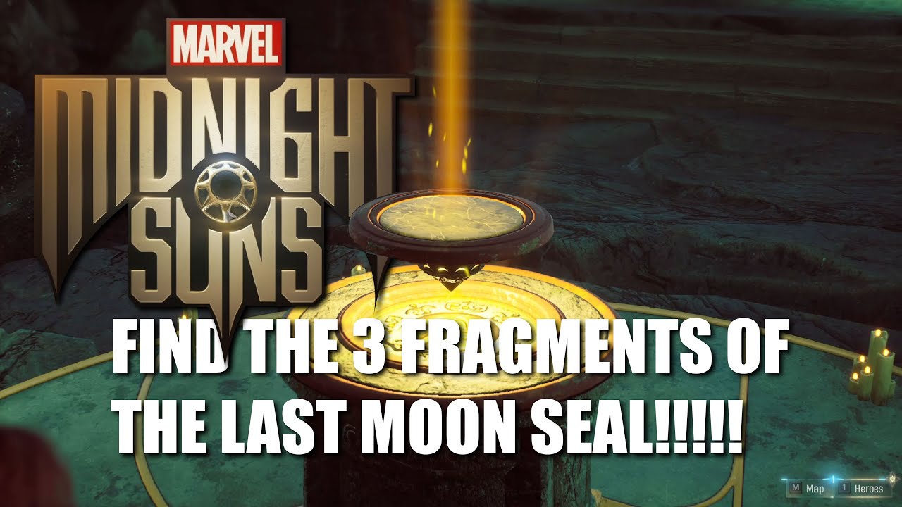 Find the 3 moon seal fragments in Marvel Midnight Suns!!!! - YouTube