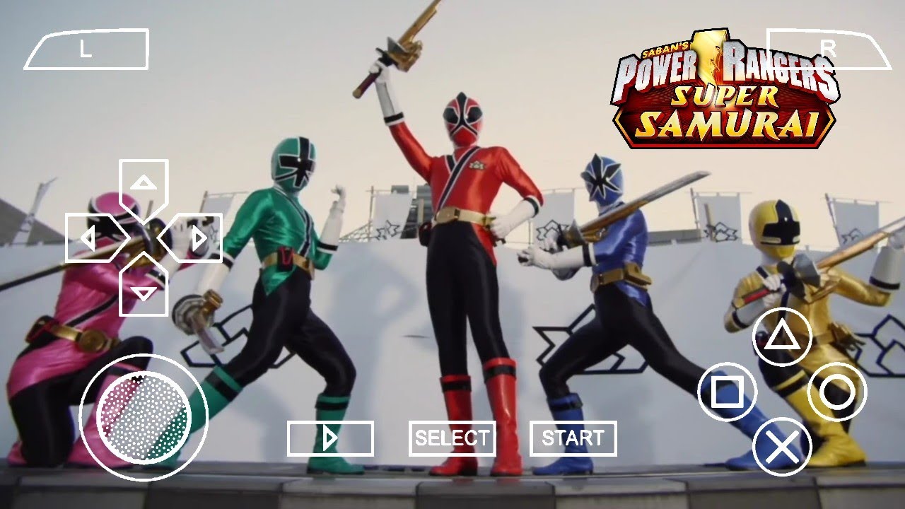 GAME POWER RANGERS SAMURAI RTV!!! DI ANDROID - YouTube