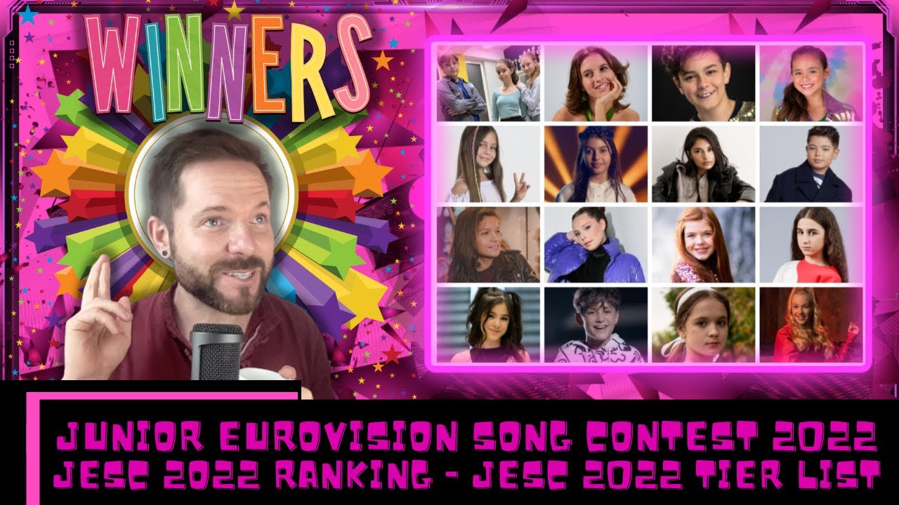 JESC 2022 | RANKING ALL JUNIOR EUROVISION 2022 SONGS | TIER LIST | TOP ...