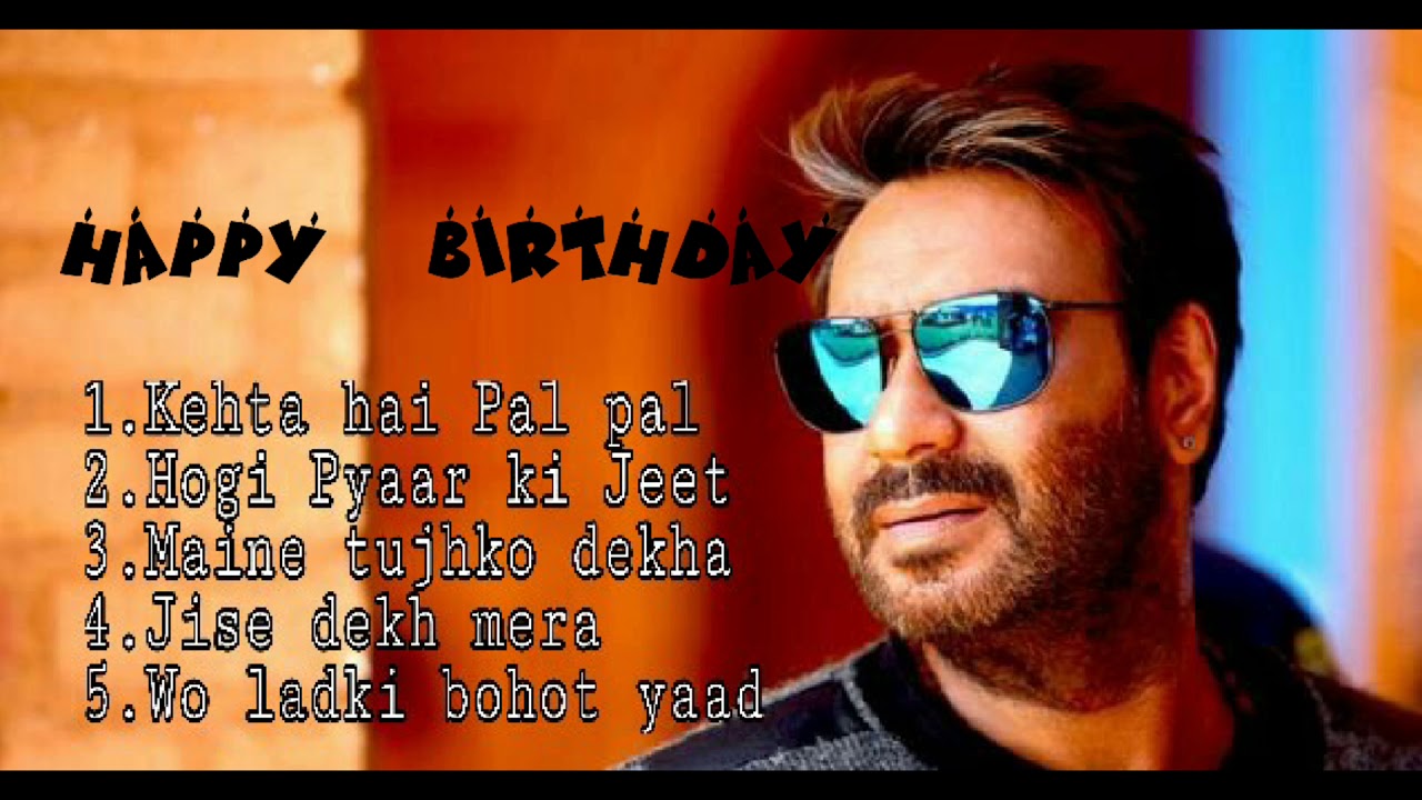 Happy Bithday to the most funny actor in bollywood - Ajay Devgan - YouTube