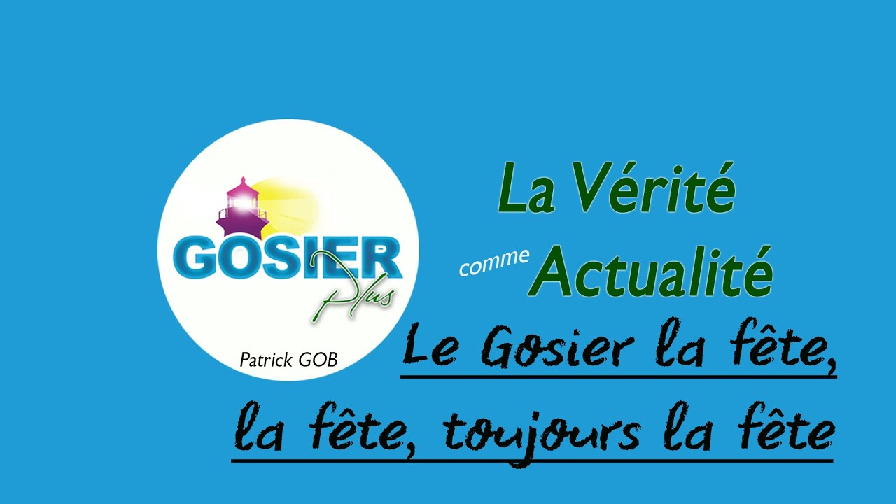 A Gosier, La Fête toujours la fête ! - YouTube