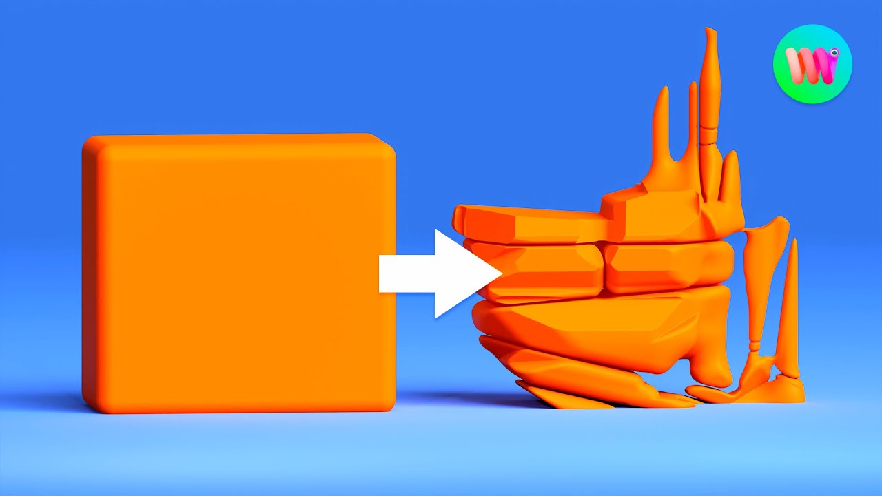 Sculpting a 3D ROCK FORMATION with Womp! - YouTube