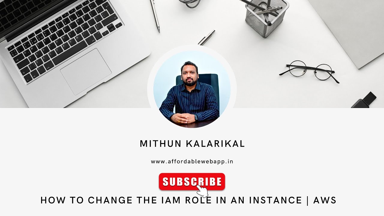 How to change the IAM role in an Instance | AWS - YouTube