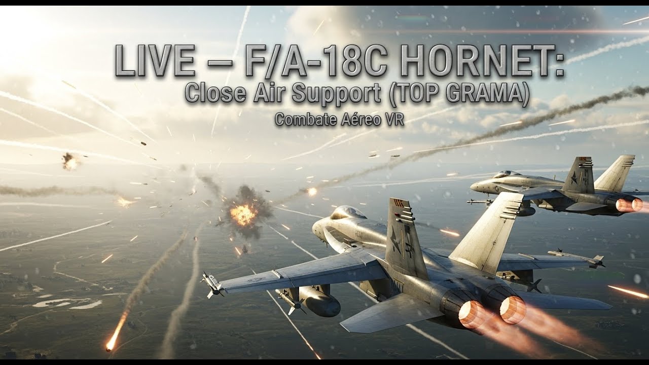 F/A-18C Hornet - Close Air Support Live - YouTube