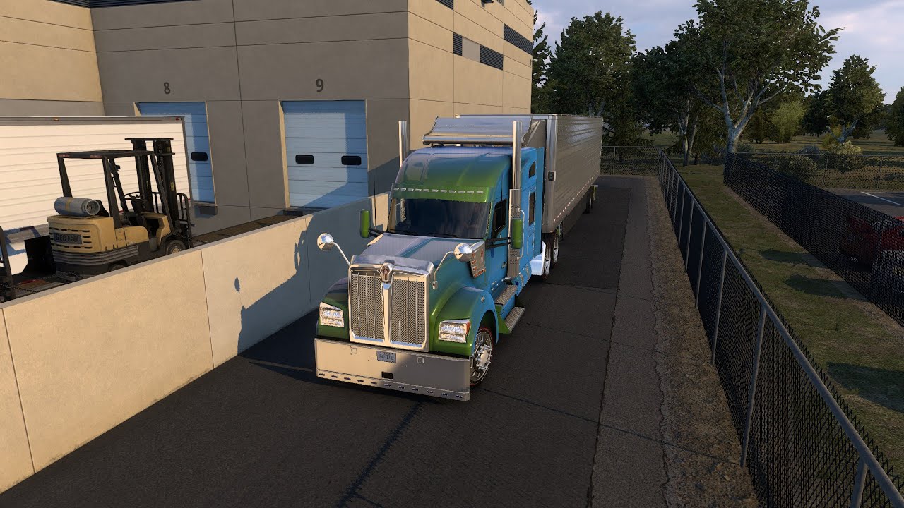 Kansas DLC - American Truck Simulator | ATS 1.49|Zmods sound pack - YouTube