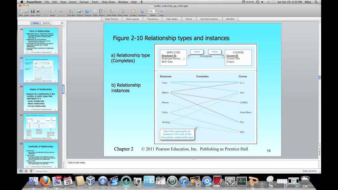Ch 2 RelationshipsAndTypes - YouTube