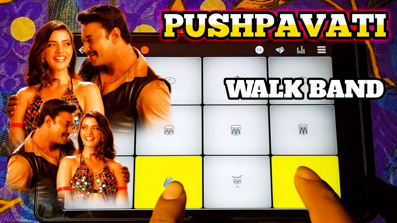 Pushpavati Song in Walk Band||Shake it pushpavati music - YouTube