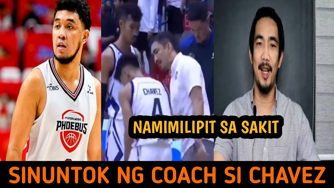 COACH NG MARIKINA SA MPBL SINUNTOK ANG KANYANG PLAYER, RJ ABARRIENTOS ...