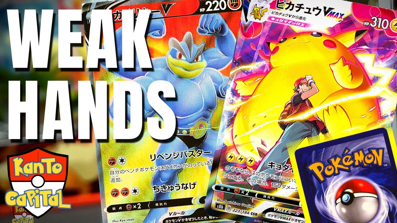WEAK HANDS - Buying, Selling, & Investing in Pokemon cards in 2022 ...