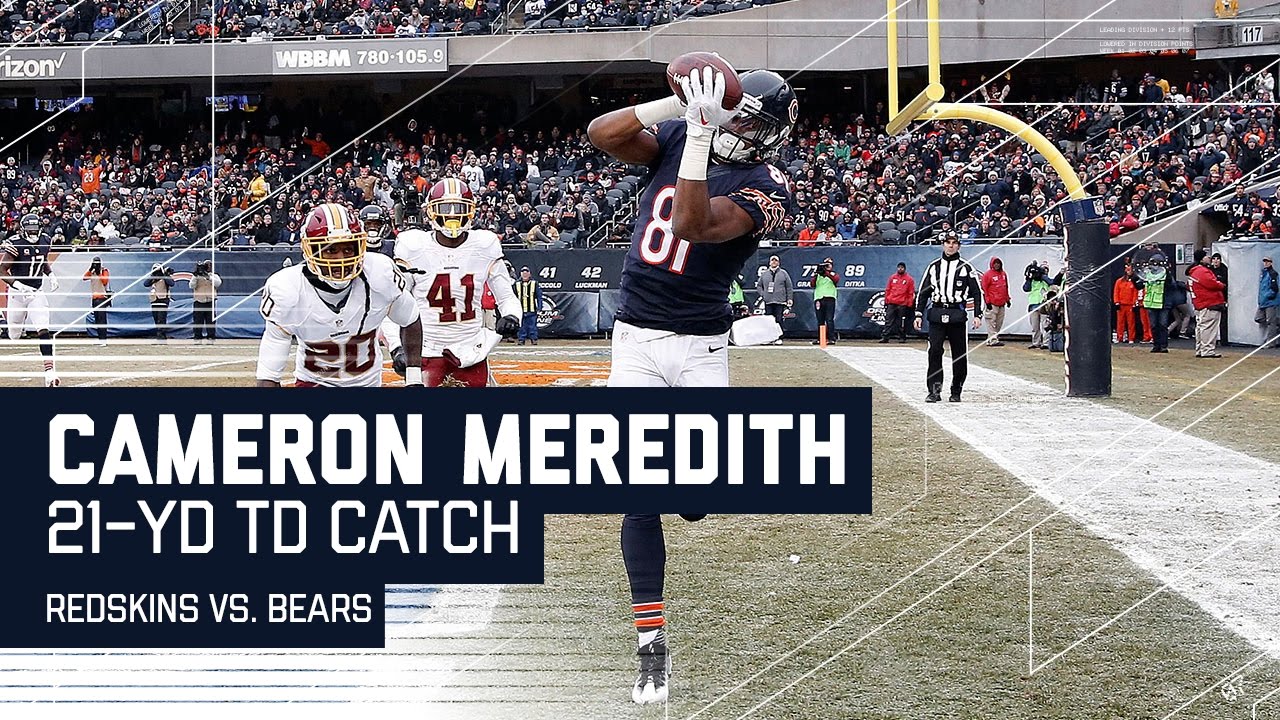 Matt Barkley Tosses a TD Strike to Cameron Meredith! | Redskins vs ...