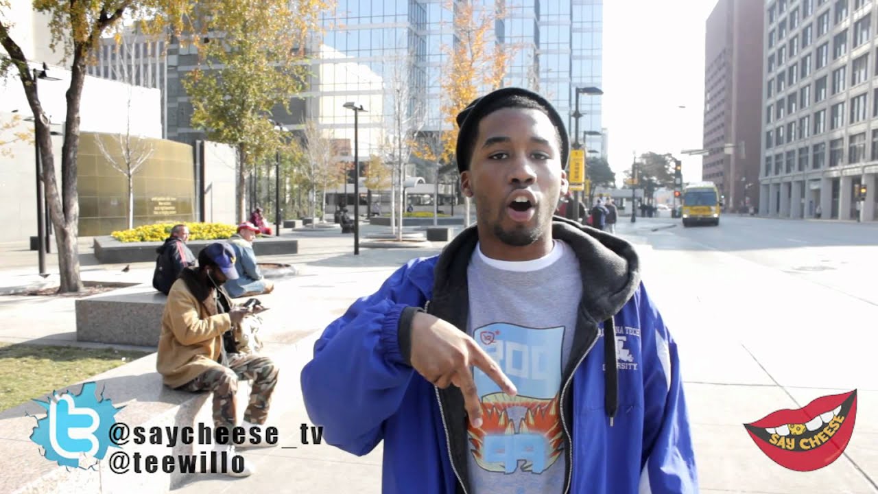 Tee Williams freestyles on Say Cheese TV!!! - YouTube