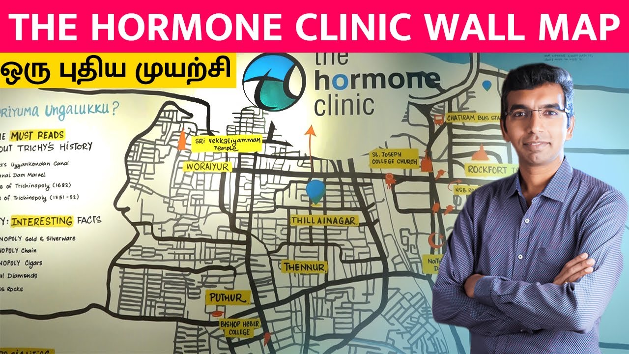 The Hormone Clinic Wall Map - ஒரு புதிய முயற்சி | Dr.Sakthivel | Trichy ...