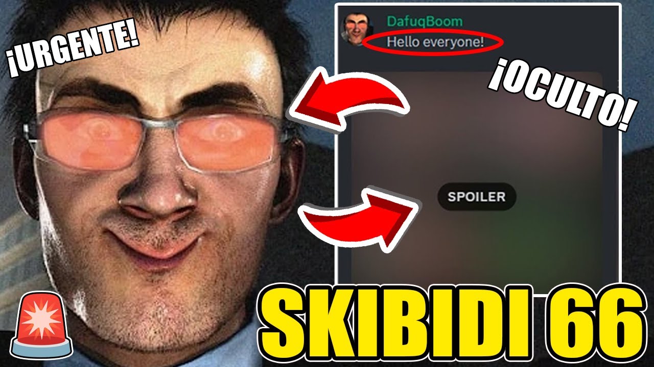 SKIBIDI TOILET 66 NUEVA INFORMACIÓN SECRETA es FILTRADA!!! 😨🔥 Skibidi ...