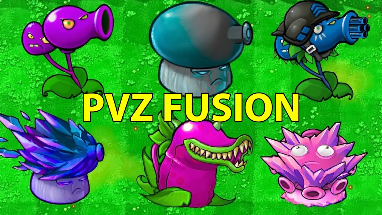 PVZ Fusion 2,14 English How to Merge Trees into Super Easily - YouTube