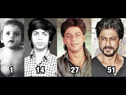 Evaluation of Shahrukh Khan 1 to 53 years old memories