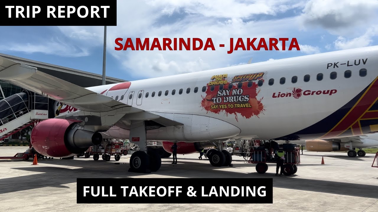 Trip Report | Samarinda - Jakarta dengan Pesawat Batik Air A320 PK-LUV #automobile #batikair ...