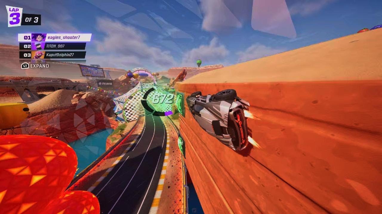 Fortnite Ranked rocket racing elite First place finish with the diesel ...