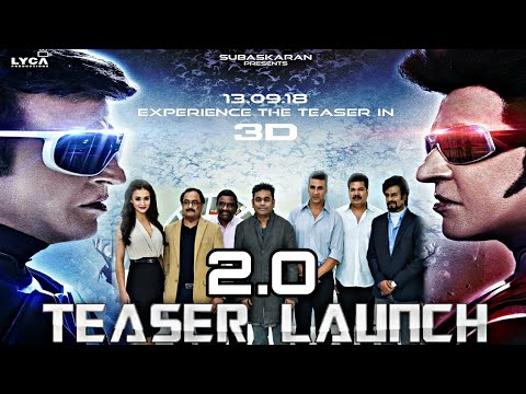 Robot 2.O Teaser Launch, Robot 2.O Teaser Reaction, Akshay kumar ...