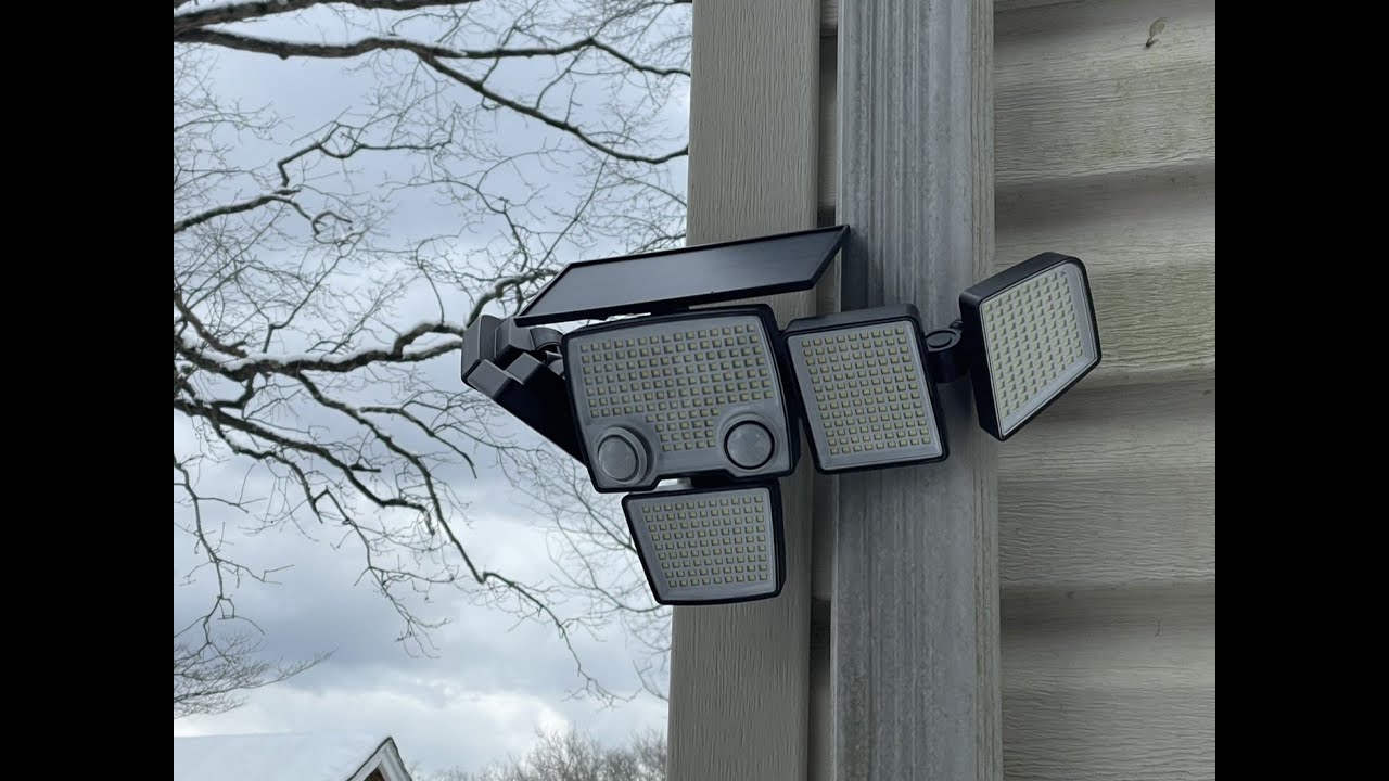 Solar Powered Motion Sensor Light Shines Around Corners by iMaihom ...