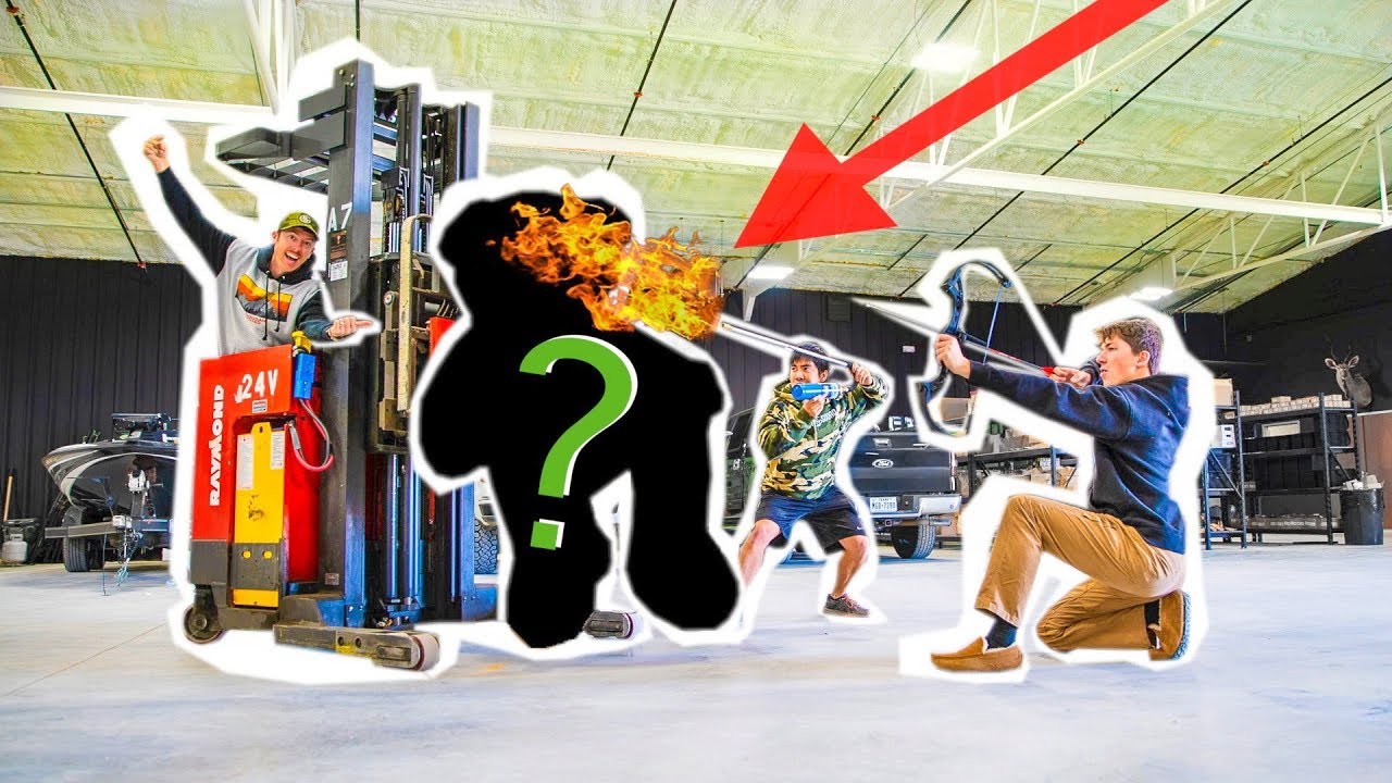 TRICKSHOT Bow and Arrow CHALLENGE!! ( EMBARRASSING Punishment ) - YouTube