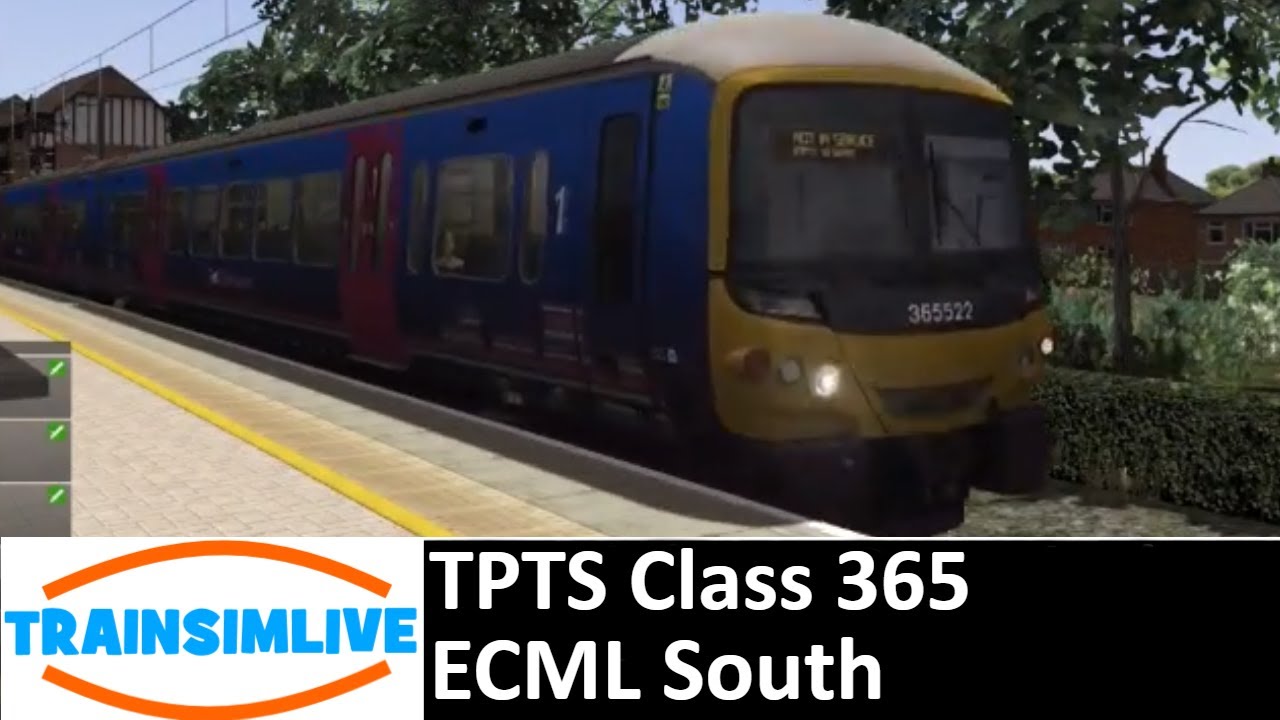 Train Simulator 2019 - Twitch Plays TS - Class 365 On DPS ECML South ...