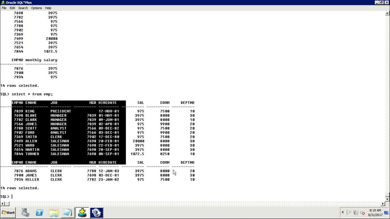 Oracle SQL & PL/SQL Training | 8th Session | FREE Classes - YouTube