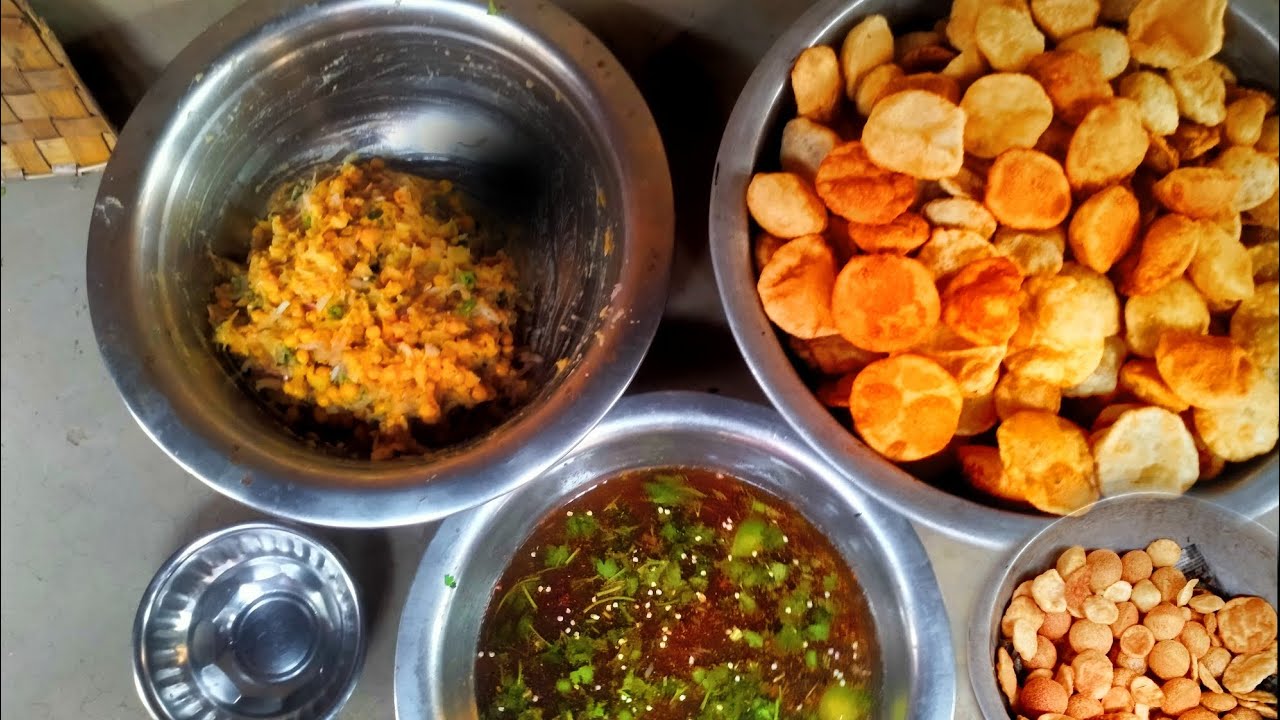 panipuri Golgoppa puchaka indian - YouTube