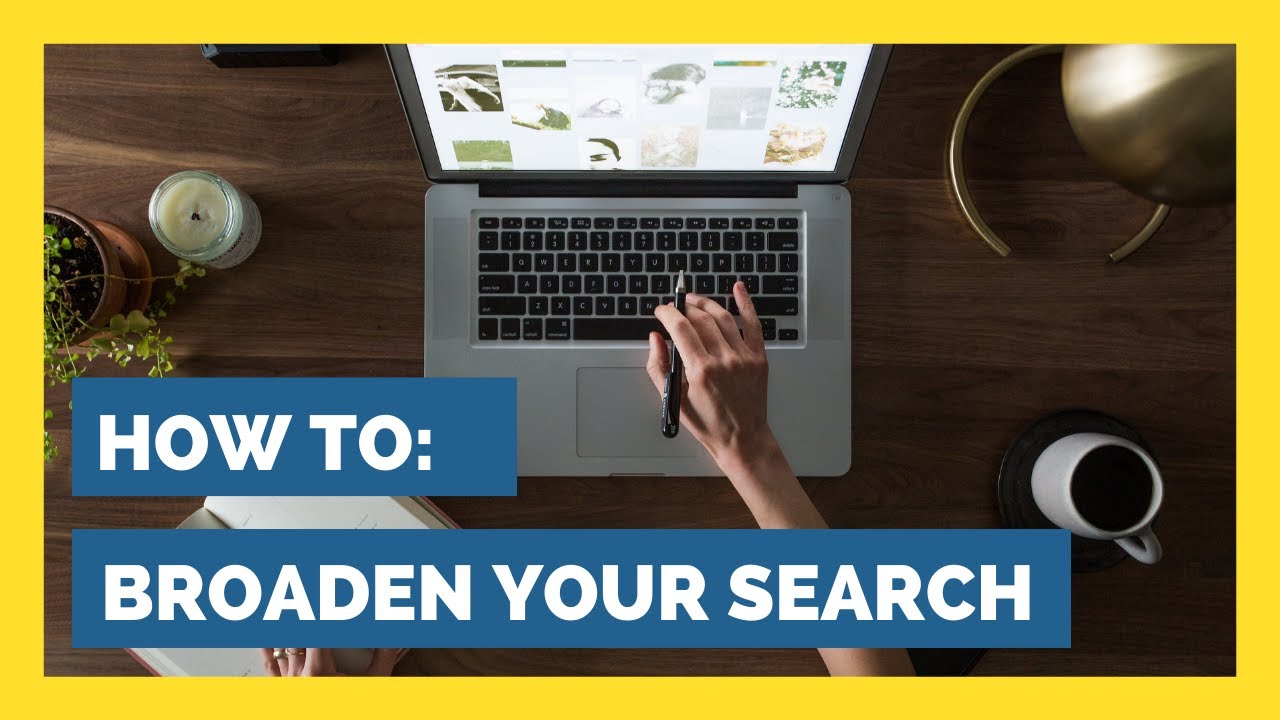 HOW TO: Broaden Your Database Search - YouTube