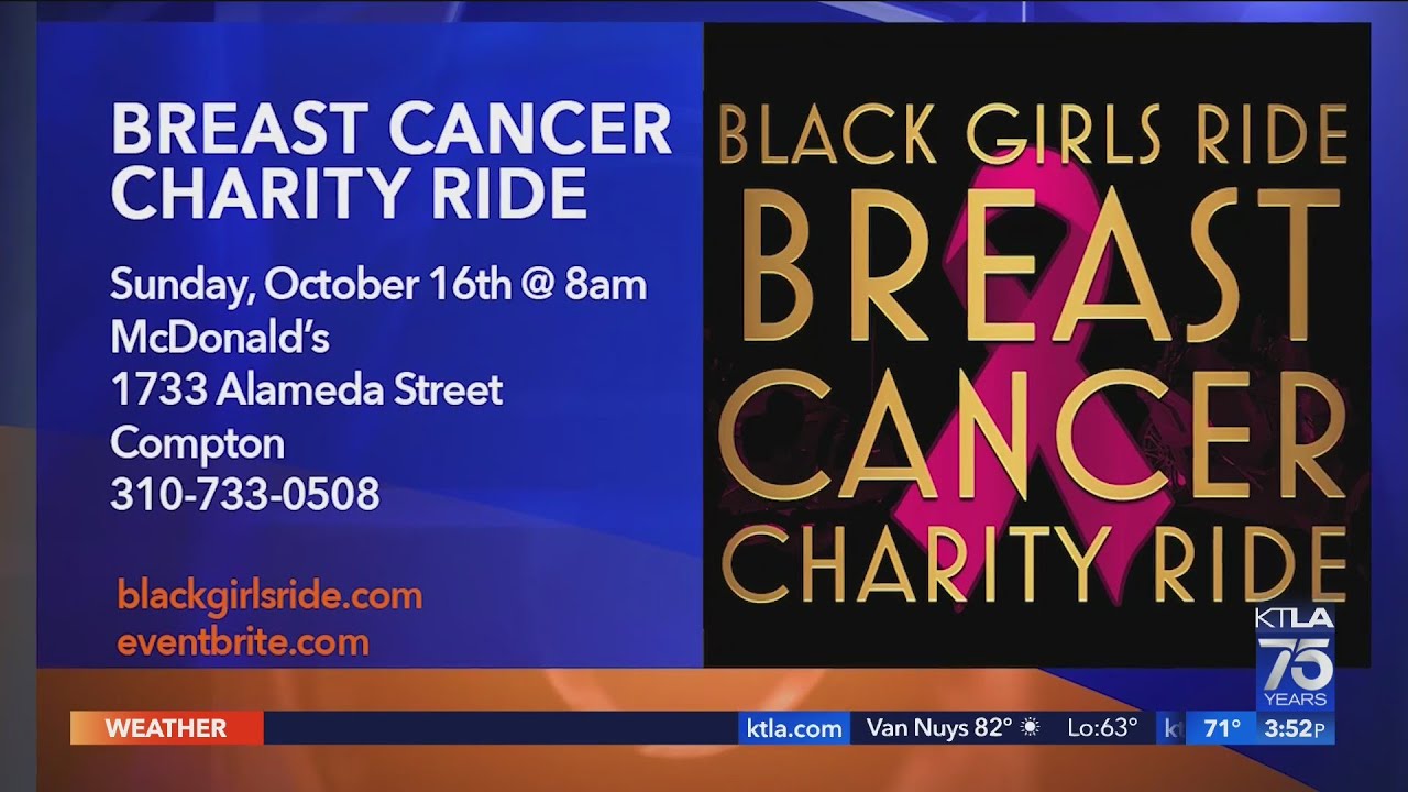 Black Girls Ride Breast Cancer Awareness Fundraiser - YouTube