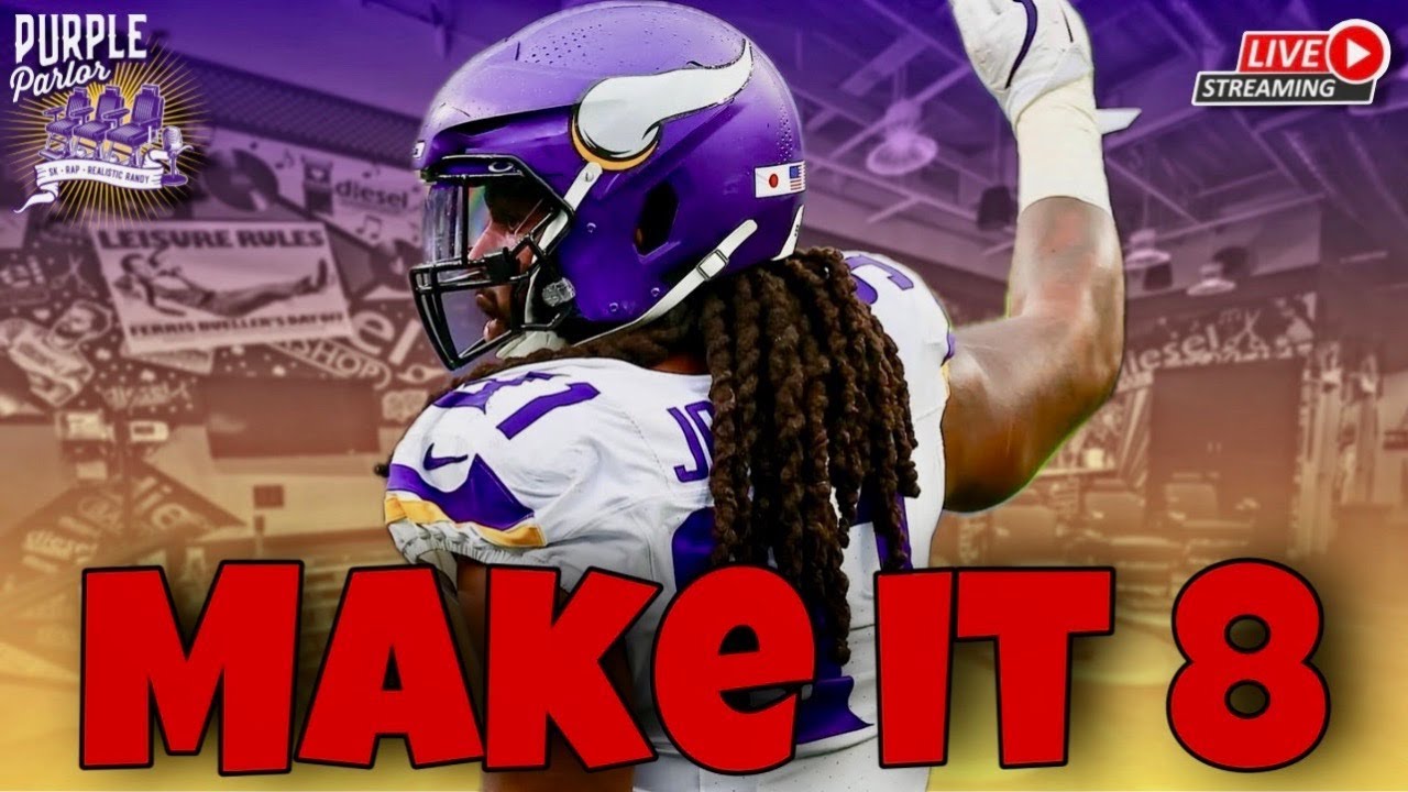 Purple Parlor Ep. 20 - Sam Darnold leads the Vikings to Victory! - YouTube