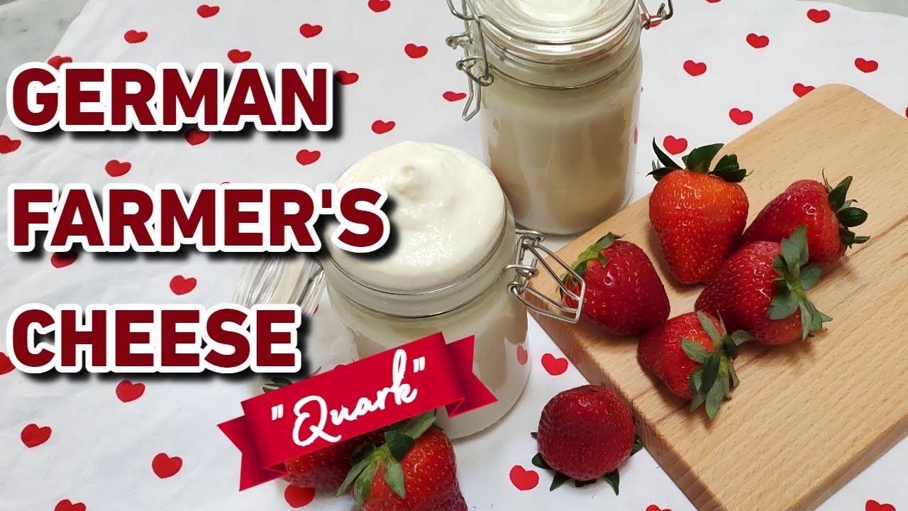 Let's Make German Farmer's Cheese! (How to make Quark) - YouTube