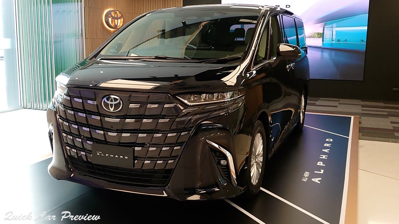 2025 Toyota Alphard 2.5 HEV E-Four | Exterior Interior | FIRST LOOK ...