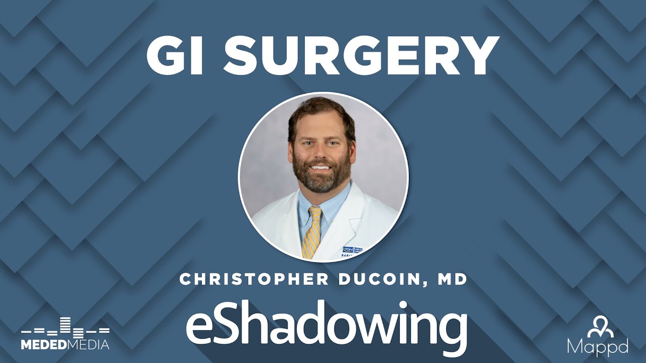 Premed-eShadowing with Christopher DuCoin, MD ep43 - YouTube