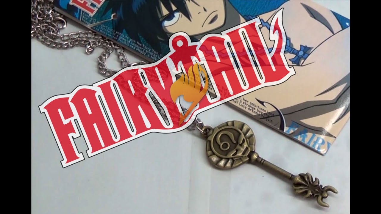 Fairy Tail Key Necklace - YouTube