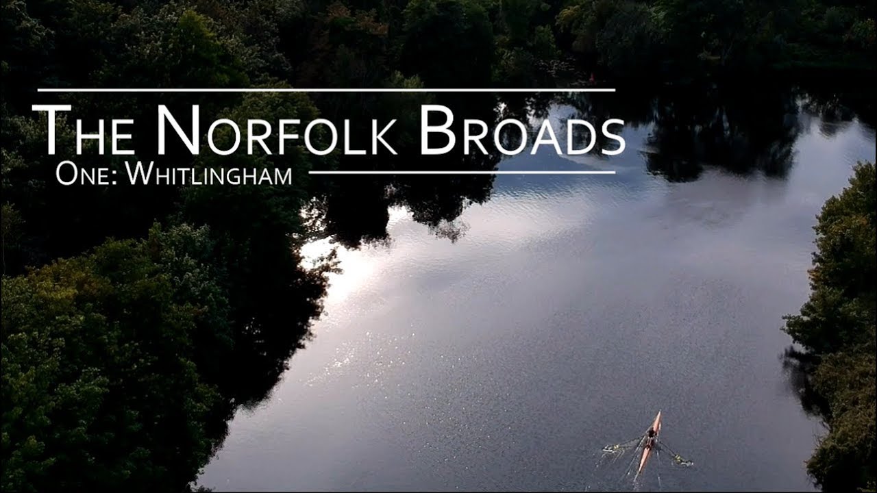 The Norfolk Broads | One: Whitlingham | DJI Spark - YouTube