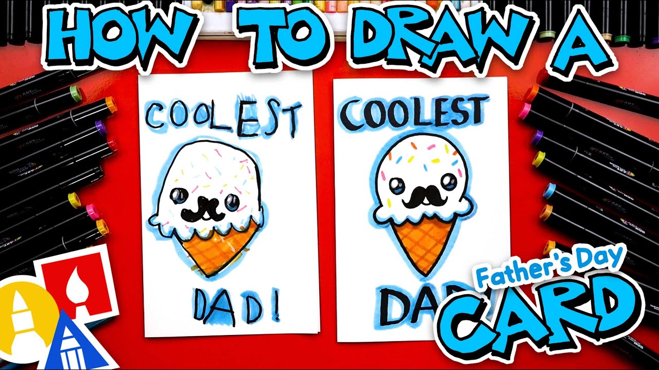 How To Make The Coolest Dad Father's Day Card - YouTube