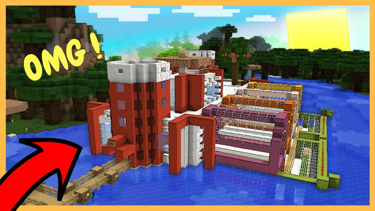 ULTIMATE REDSTONE FARM FACTORY!!! (mc maps #2) - YouTube