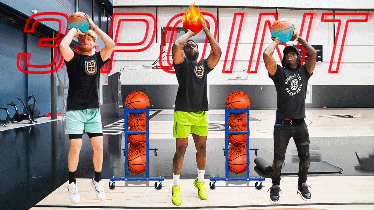 3 Point Basketball Contest feat. TJass, Kai Cenat, & ImDavisss - YouTube