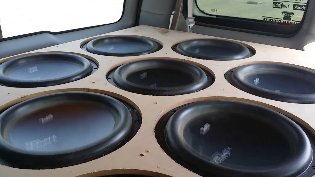 9 12" Kaption spl 1200s - YouTube