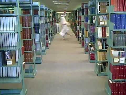 Ghost in the Library - YouTube